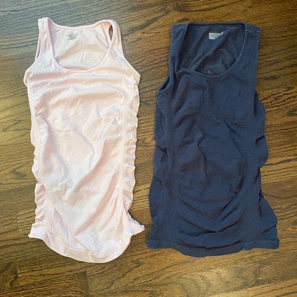 Athleta | Tops | Ruched Athleta Tanks | Poshmark
